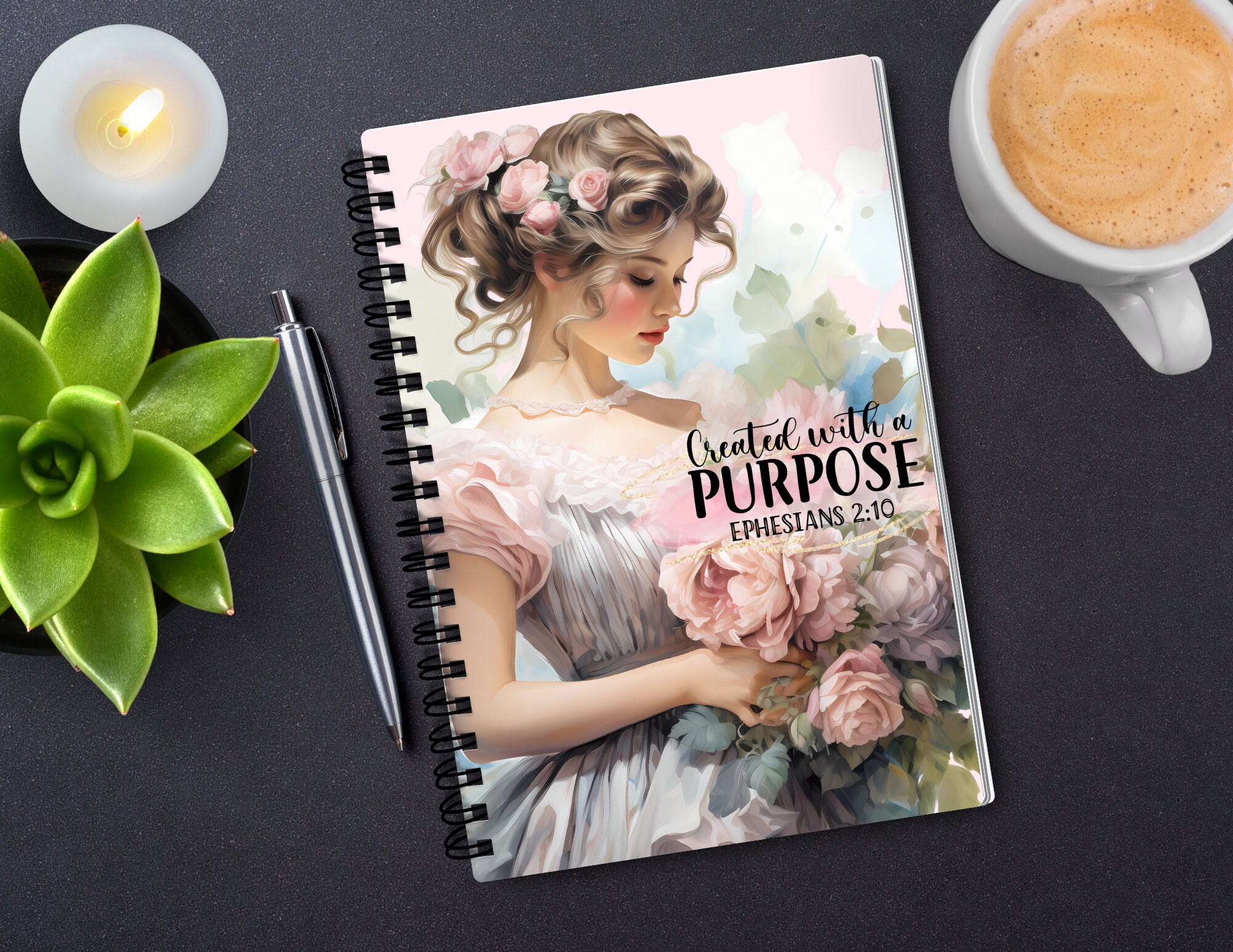 Printable Journal Cover Design, Notebook, Digital Instant Download, PNG ...