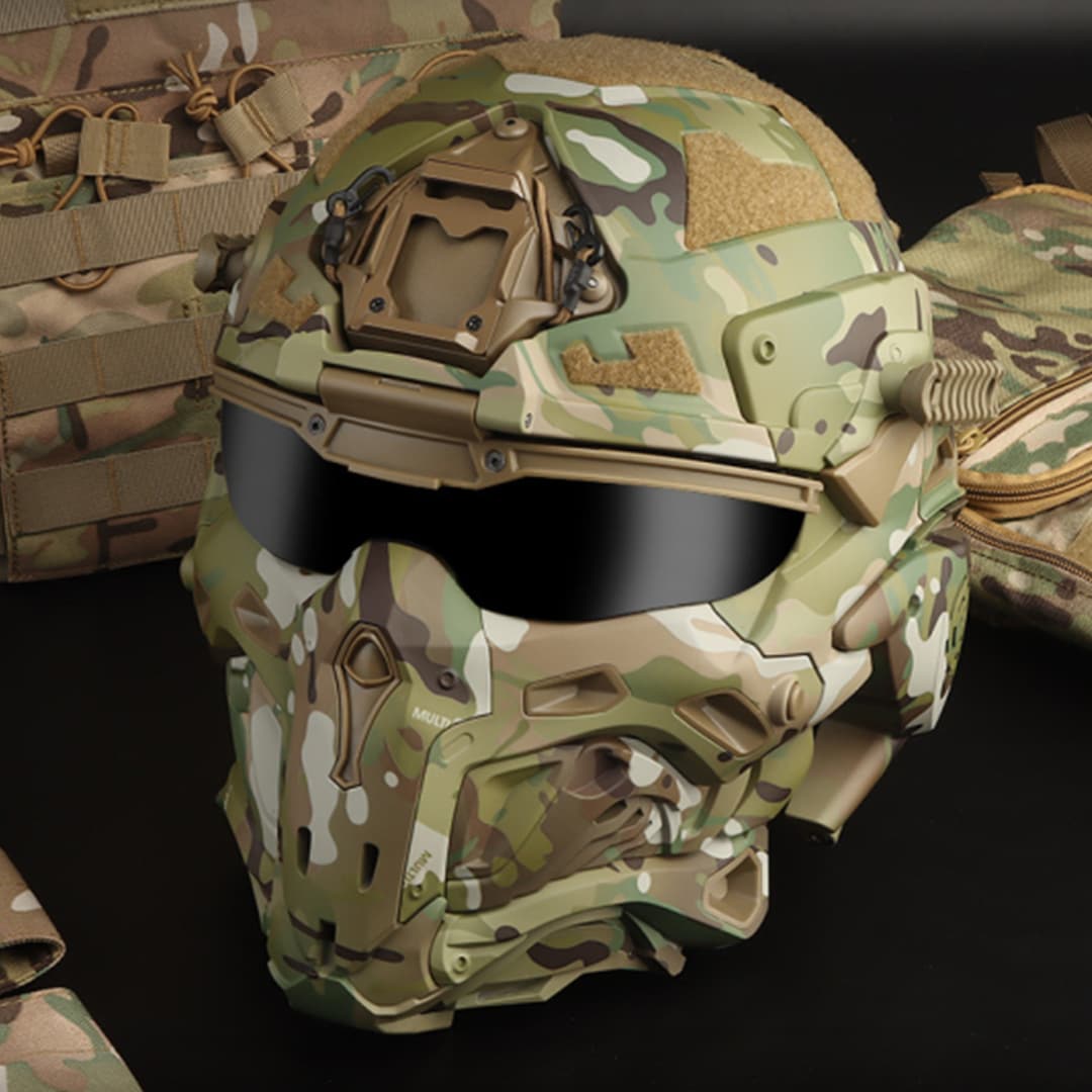 Assault Tactical Helmet Full Face Protection Cycling Helmet Military Helmets Cosplay Helmet