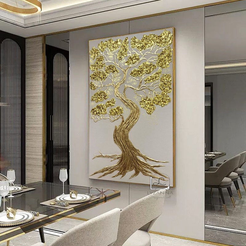 Large Tree Art - Etsy