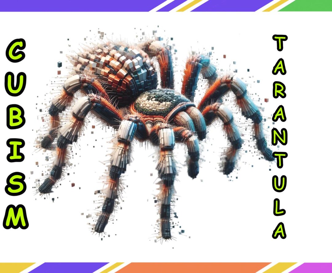 Fantasy Cubism Art Tarantula Spider 1 of 1 Coffee Mug - Etsy