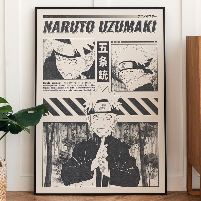 Naruto Poster Prints - Etsy