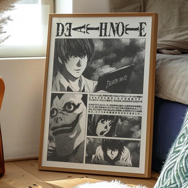 Death Note - Etsy