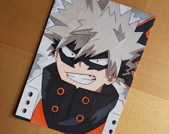 Anime Fanart / Original Drawing / Paper / Shinobi - Etsy