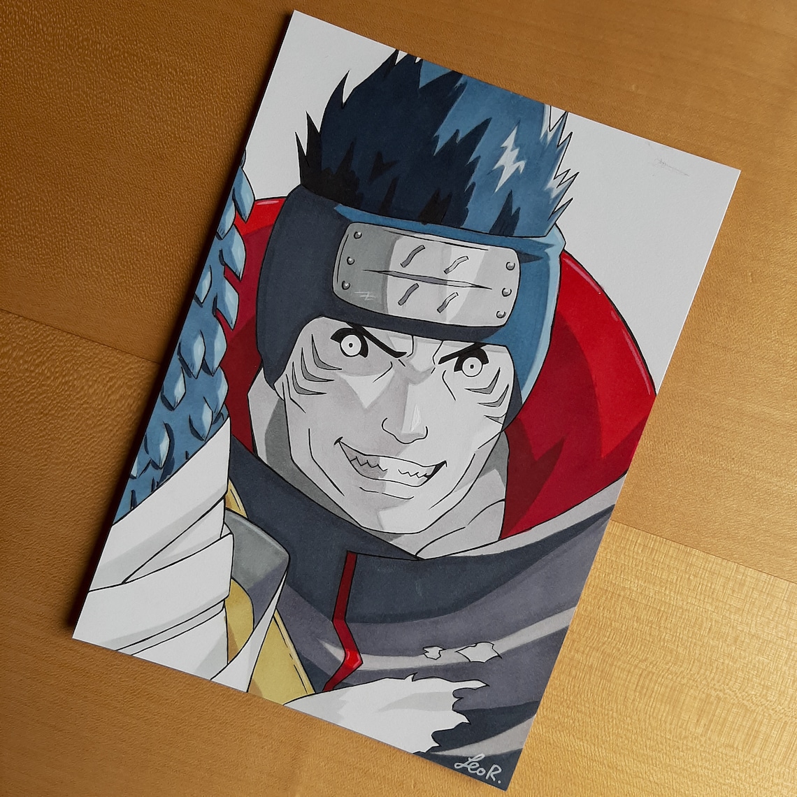 Anime Fanart / Original Drawing / Paper / Shinobi - Etsy