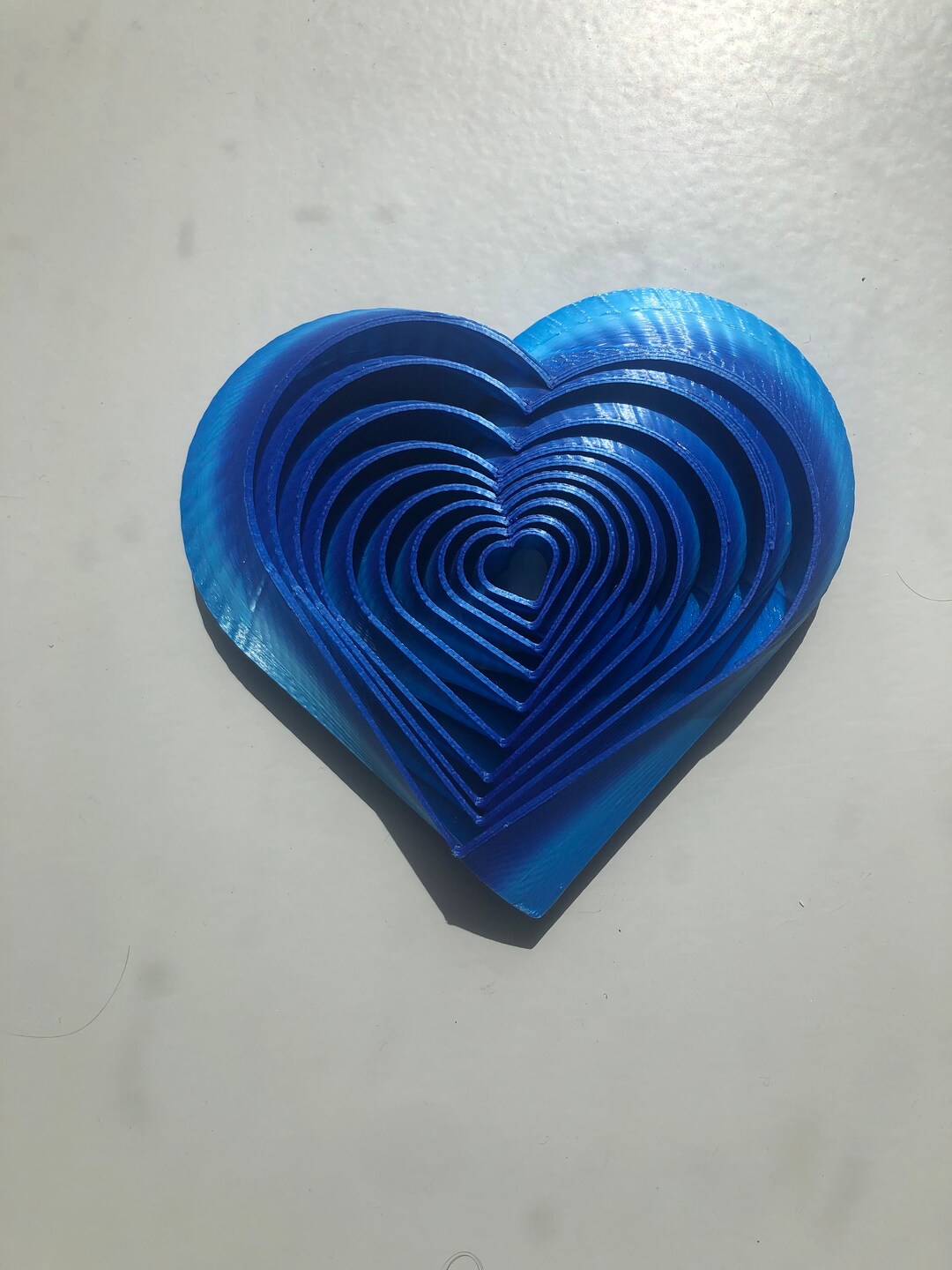 3D Printed Twisted Heart Love Gift, Heart Toy, Moveable Heart Toy for ...