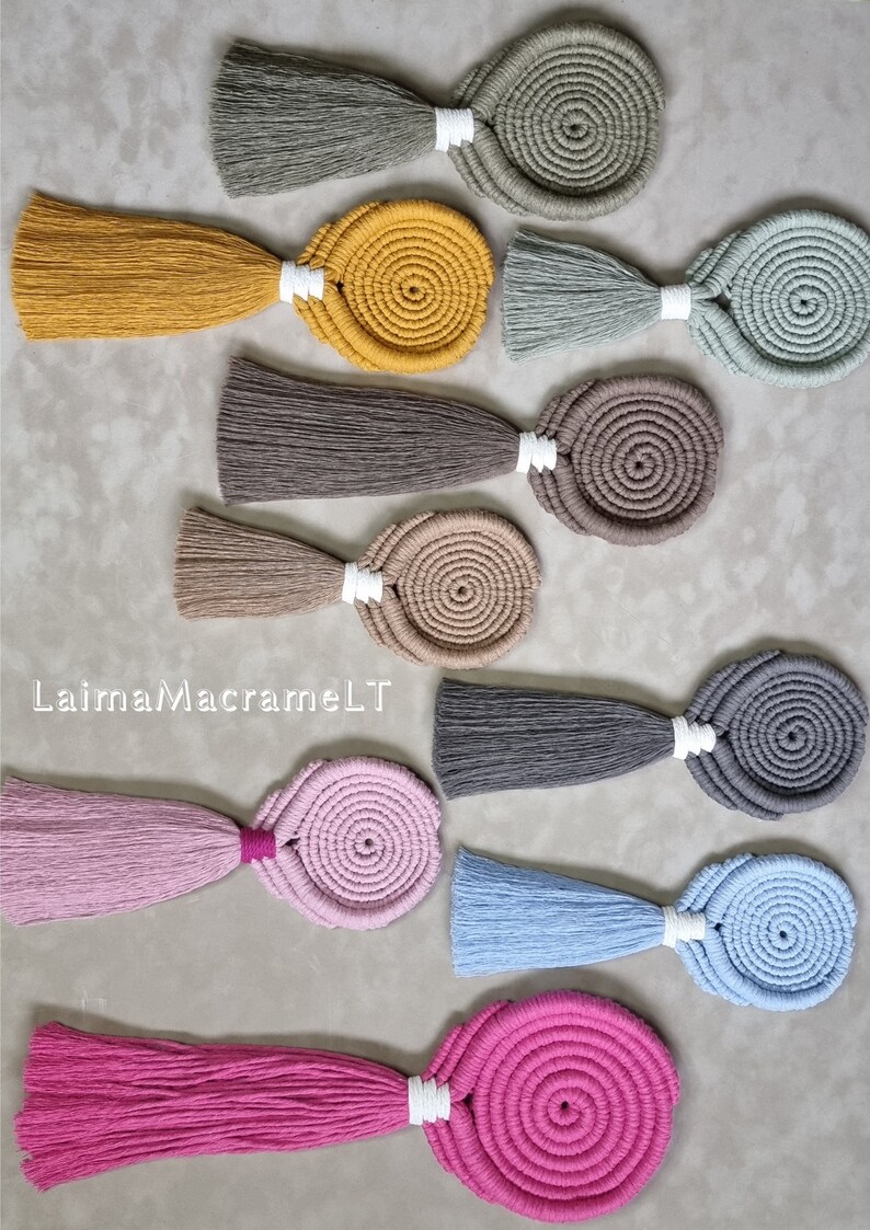 Macrame Handmade, Modern Macrame Decor, Bohemian Wall Hanging, Cotton ...