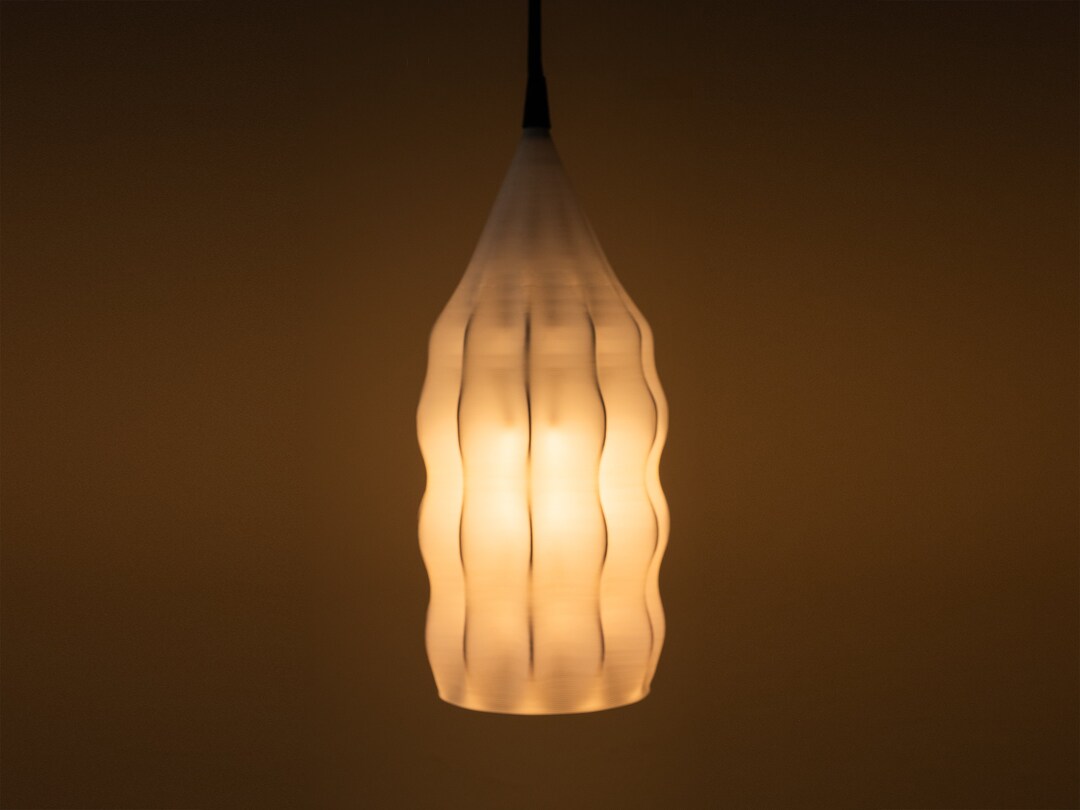 Futuristic Overhead Lighting 3D Printed Mid-century Modern Ceiling ...