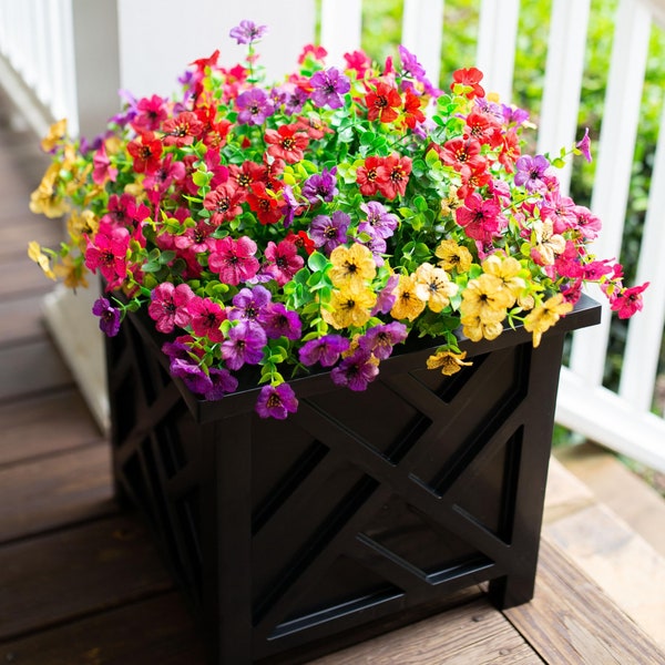 Outdoor Artificial Flowers - Etsy
