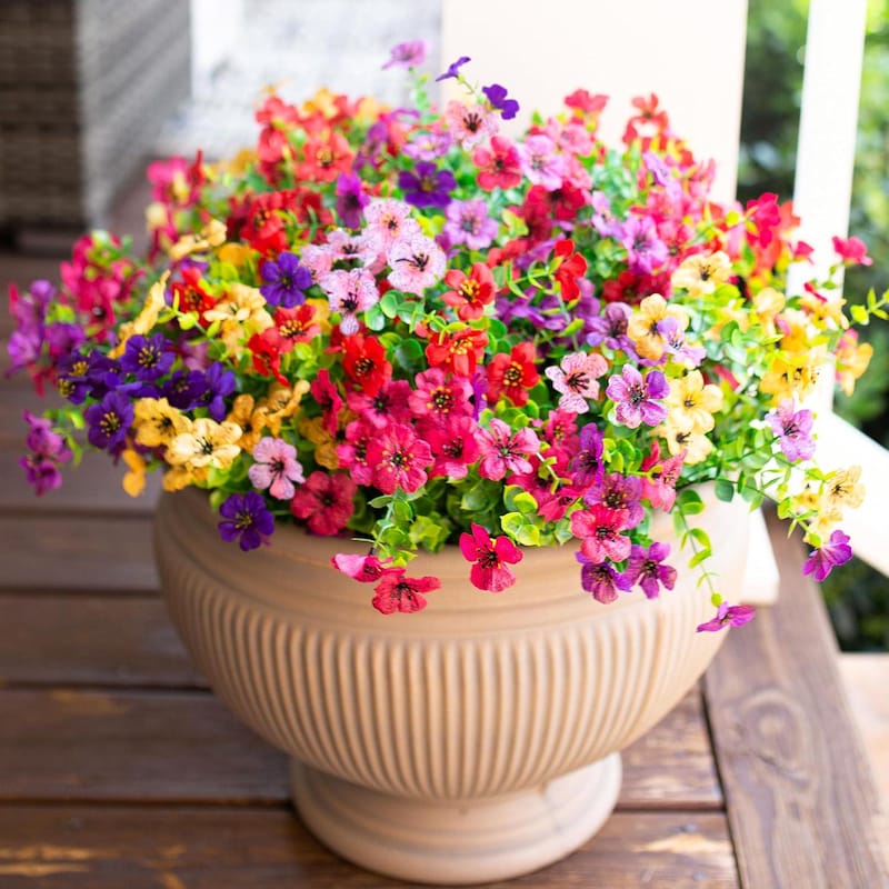 Artificial Flowers for Yard - Etsy