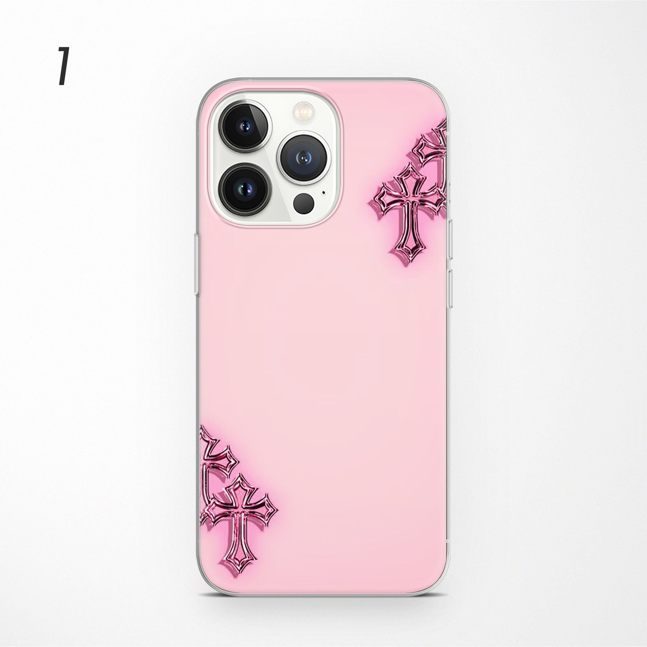 Chrome Hearts Gothic Y2K Cross iPhone Case, Fits Samsung S24 Ultra S23 ...