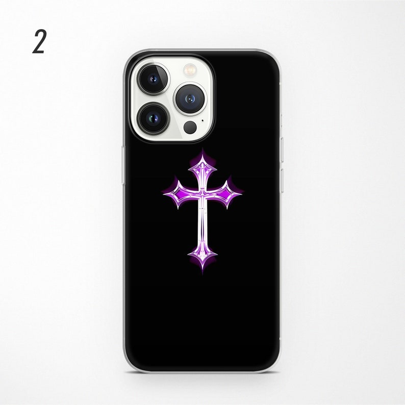 Chrome Hearts Gothic Y2K Cross iPhone Case, Fits Samsung S24 Ultra S23 ...