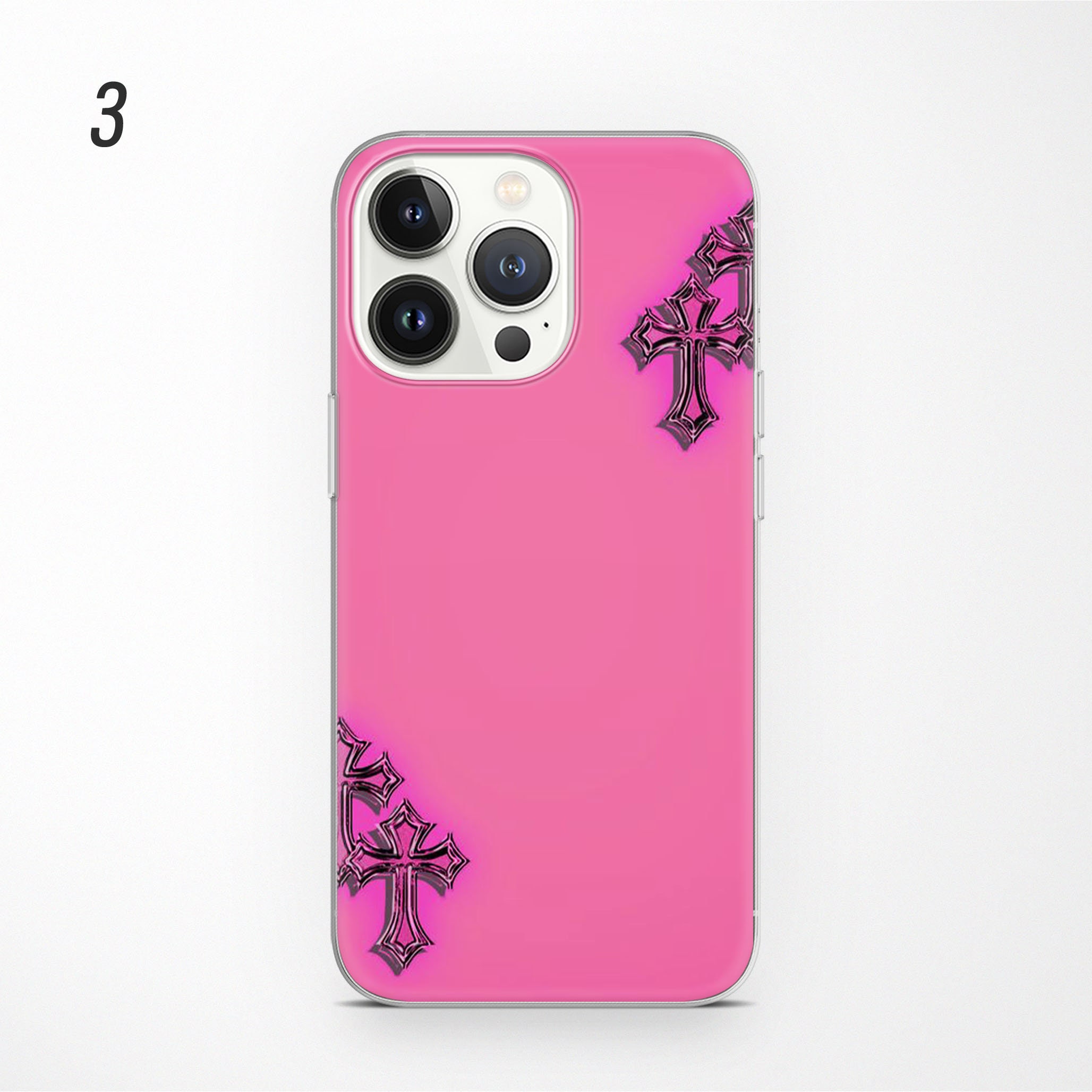 Chrome Hearts Gothic Y2K Cross iPhone Case, Fits Samsung S24 Ultra S23 ...