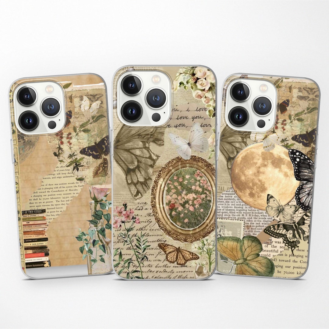 Vintage Style Phone Case - Vintage Artwork for iPhone 15 Pro Max 14 13 ...