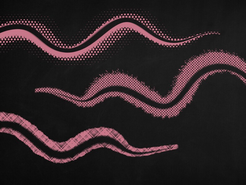 Procreate Outline Brushes. Outline Lettering Brushes. 3D Outline ...