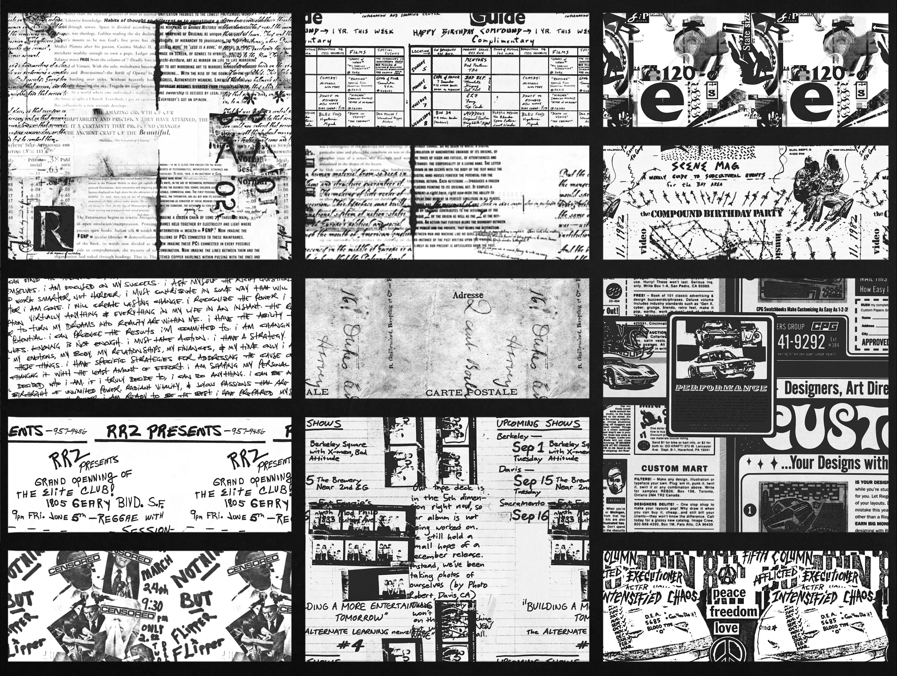 Old Newspaper Texture Brushes for Procreate: Retro Typography Seamless ...