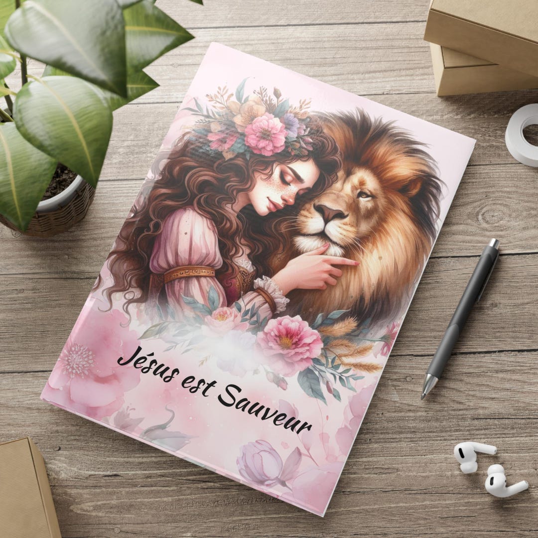 Christian Notebook, Puffy Lion of Judah Cover, 128 Pages, Faith ...