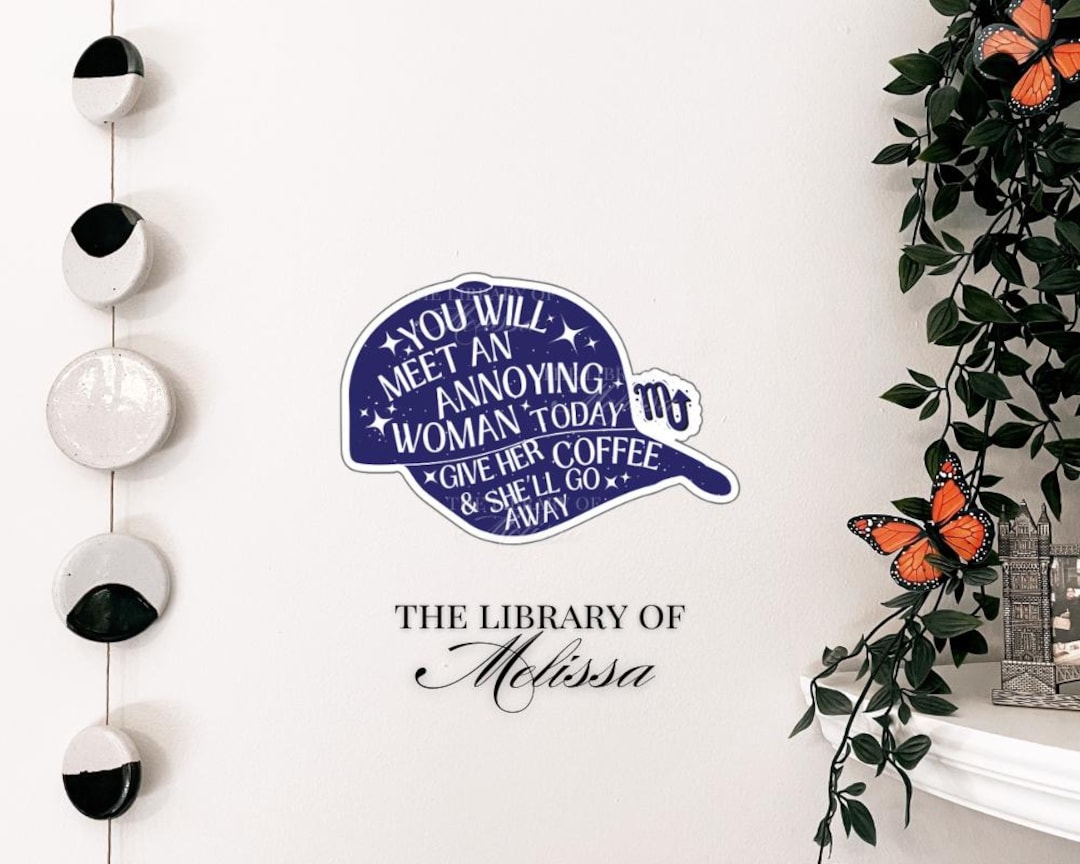 Luke and Lorelai Horoscope | Gilmore Girls Inspired Sticker - Etsy