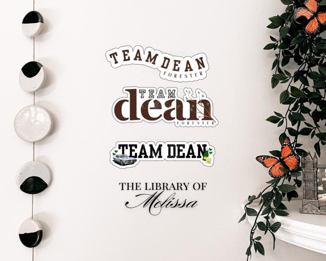Team Dean | Gilmore Girls Inspired Sticker - Etsy