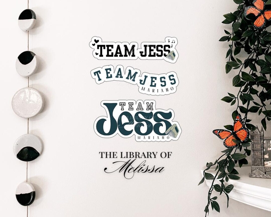 Team Jess | Gilmore Girls Inspired Sticker - Etsy