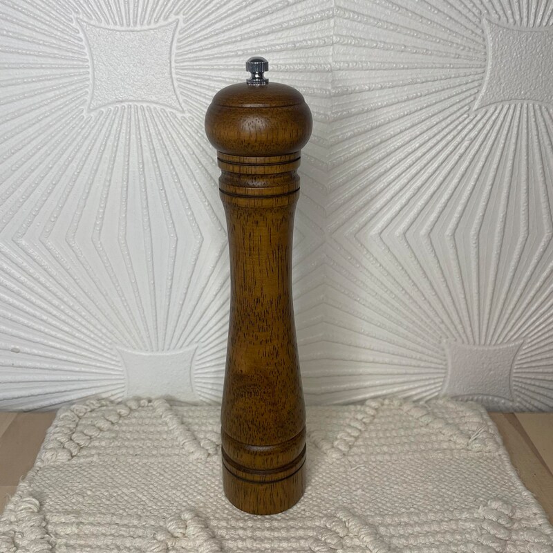 Wooden Pepper Mill - Etsy