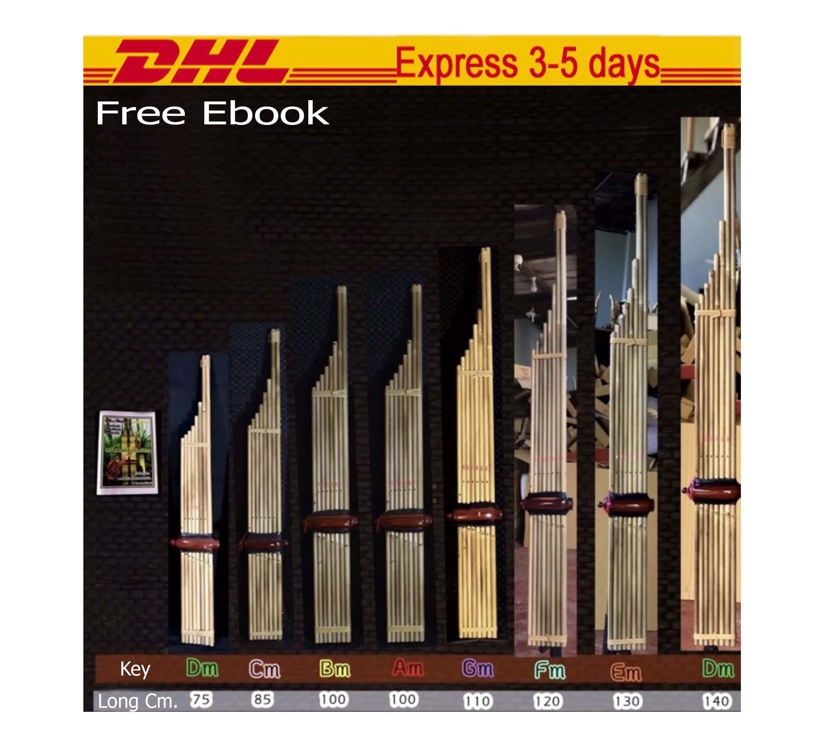 Bamboo Isan Mouth Organ Musical Traditional Folk | Harmonica Natural ...