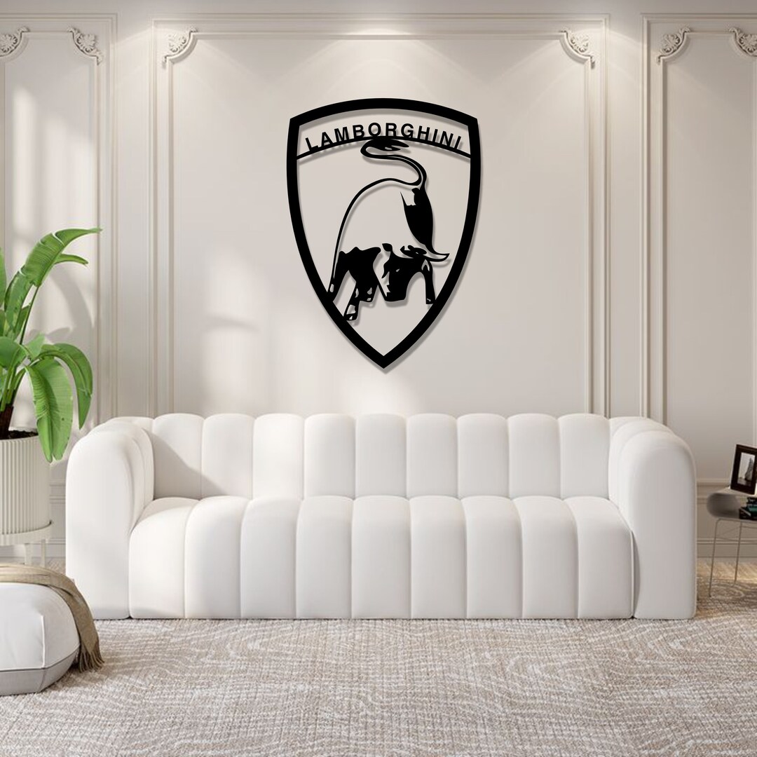 Car Metal Wall Art, Metal Car Logo, Gift for Him, New Car Gift, Metal ...