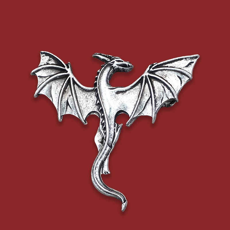 Dragon Brooch - Etsy