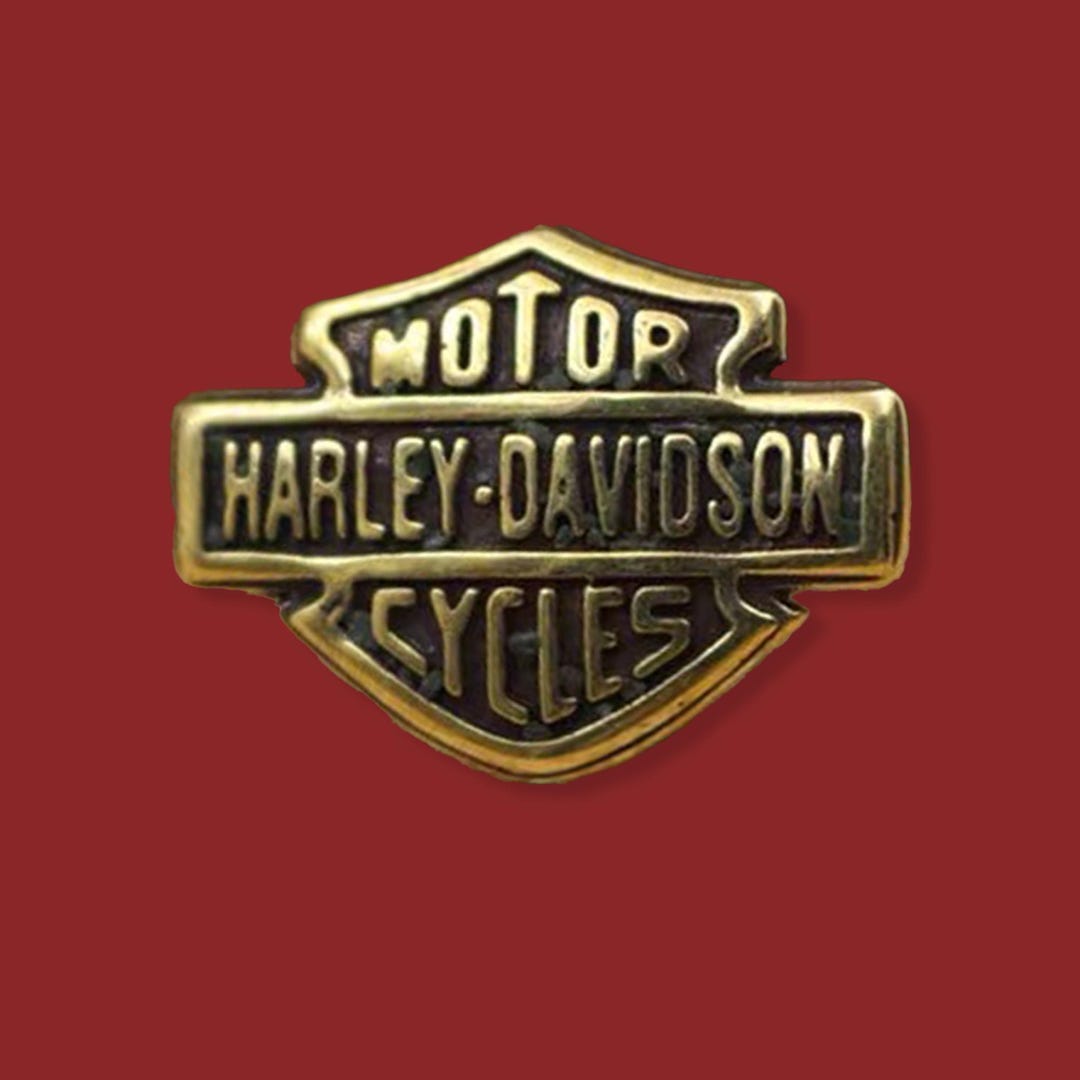 Motorcycle Rider Rivet, Back Screw Badge - Etsy