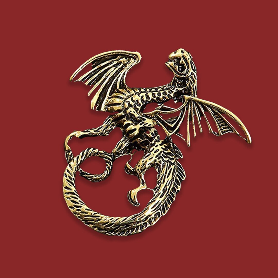 Dragon Brooch Pin, Dragon Jewelry - Etsy