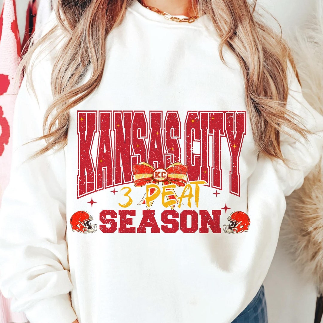 Kansas City Three Peat, KC Football, Kansas City Png - Etsy