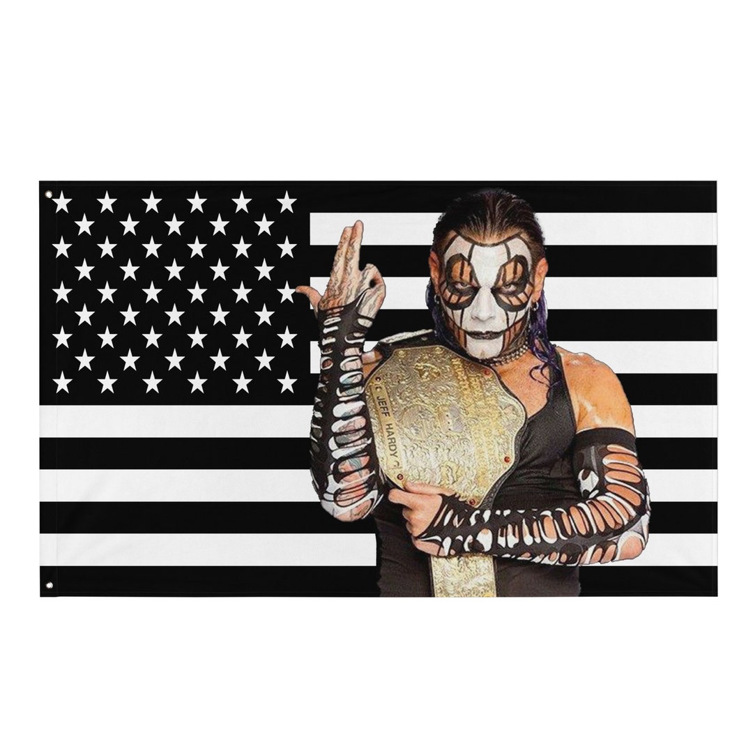 Jeff Hardy: American Enigma Dynamic Flag Wall Decor - Etsy