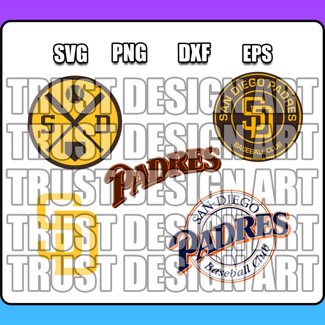 San Diego Padress SVG PNG, Svg Sports Files, Svg for Cricut, Clipart ...