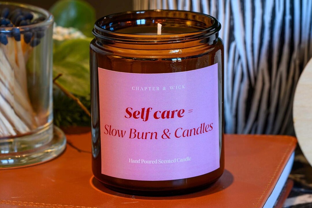 Book Lover Candle | Scented Soy Wax, Self Care - Etsy