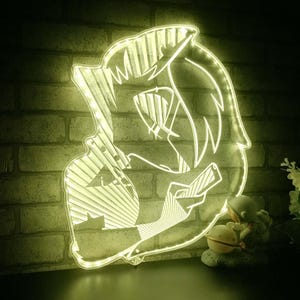 Loona Chroma Shape Light Sign, Video Game Room Night Light, Neon Colors ...