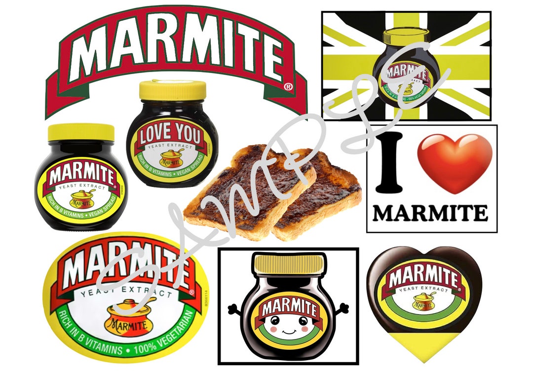 Marmite Themed Edible Icing Sheet A4 Cake Toppers - Etsy Hong Kong