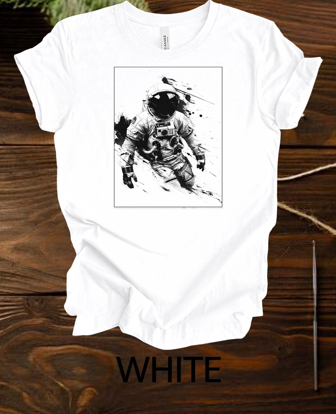 Astronaut T-shirt, Spaceman Shirt, Gift for Geek, Astronaut Printed ...