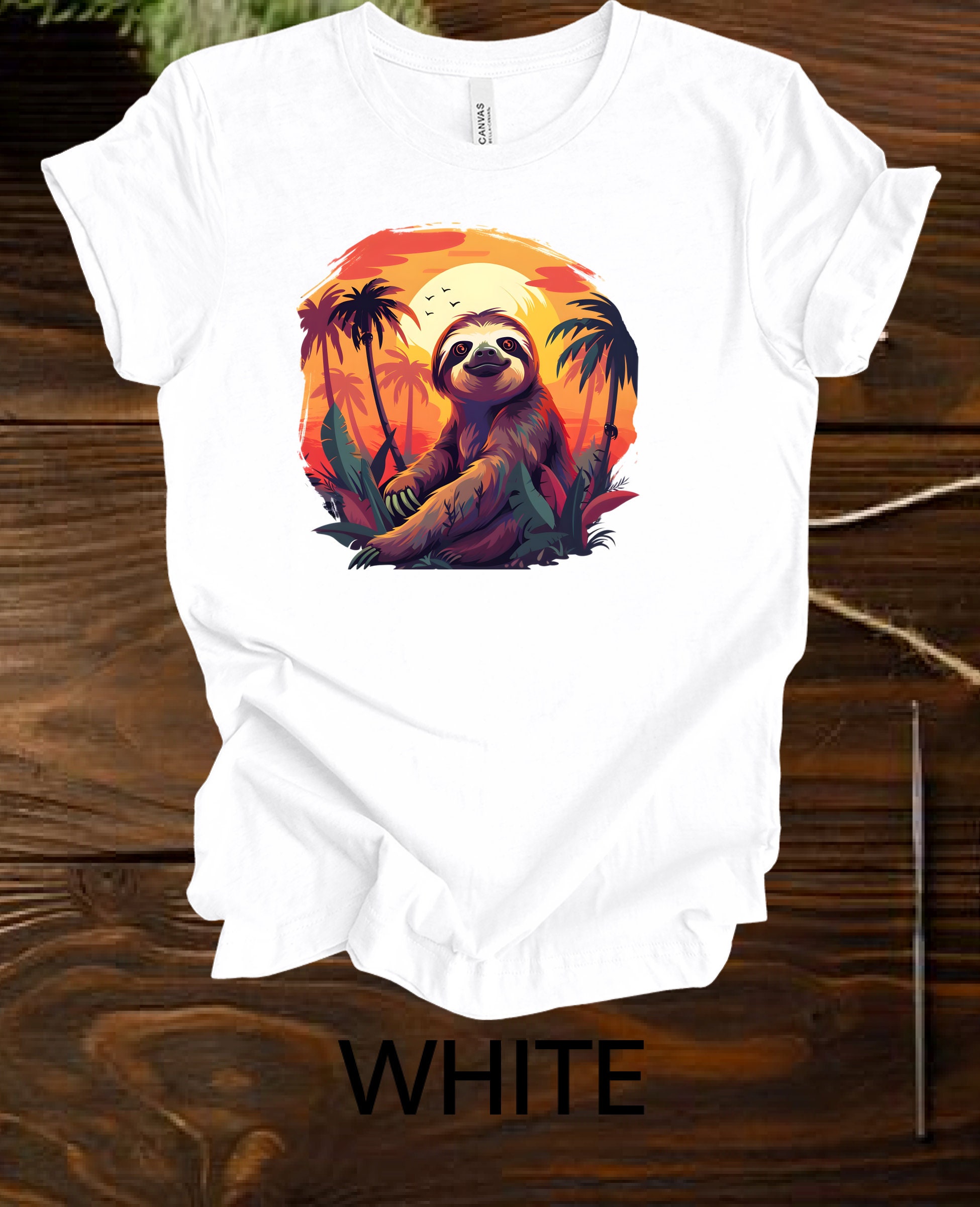 Sloth Shirt, Sloth Tee, Funny Sloth Shirt, Cute Animal T-shirt ...