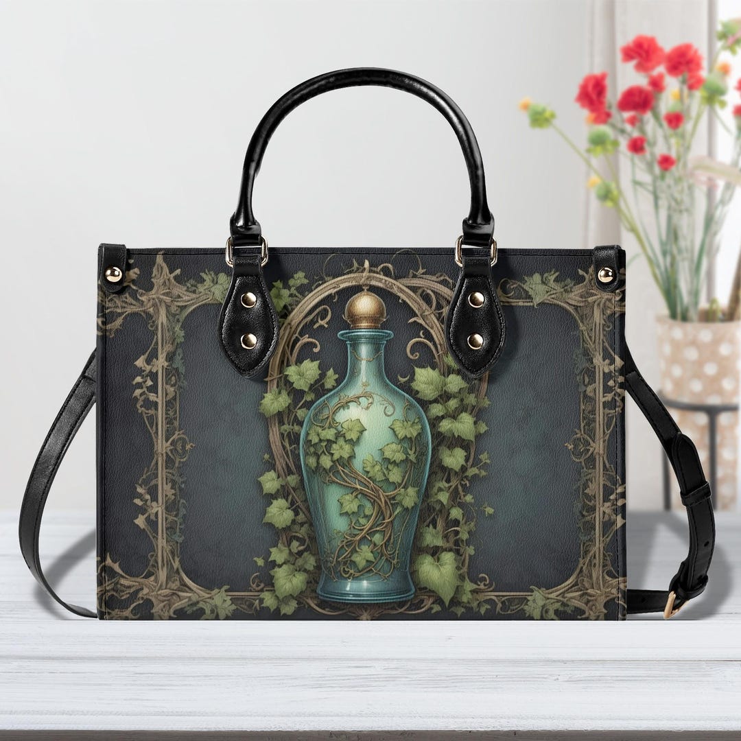 Potion Bottle Bag Vegan Leather Cute Handbags Shoulder Bag, Small to ...