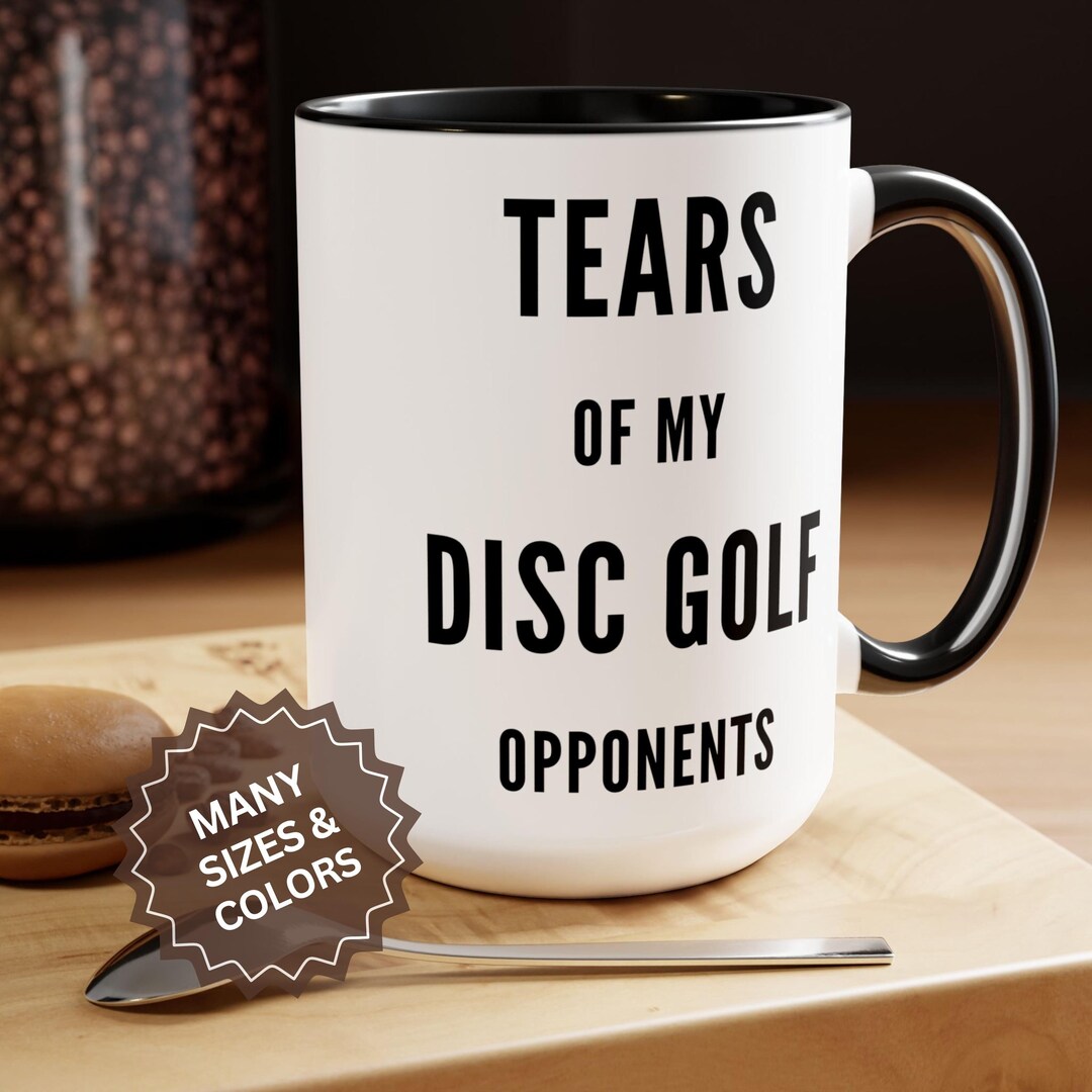 Disc Golf Gifts for Men, Funny Coffee Mug, Unique Sports Accessories ...