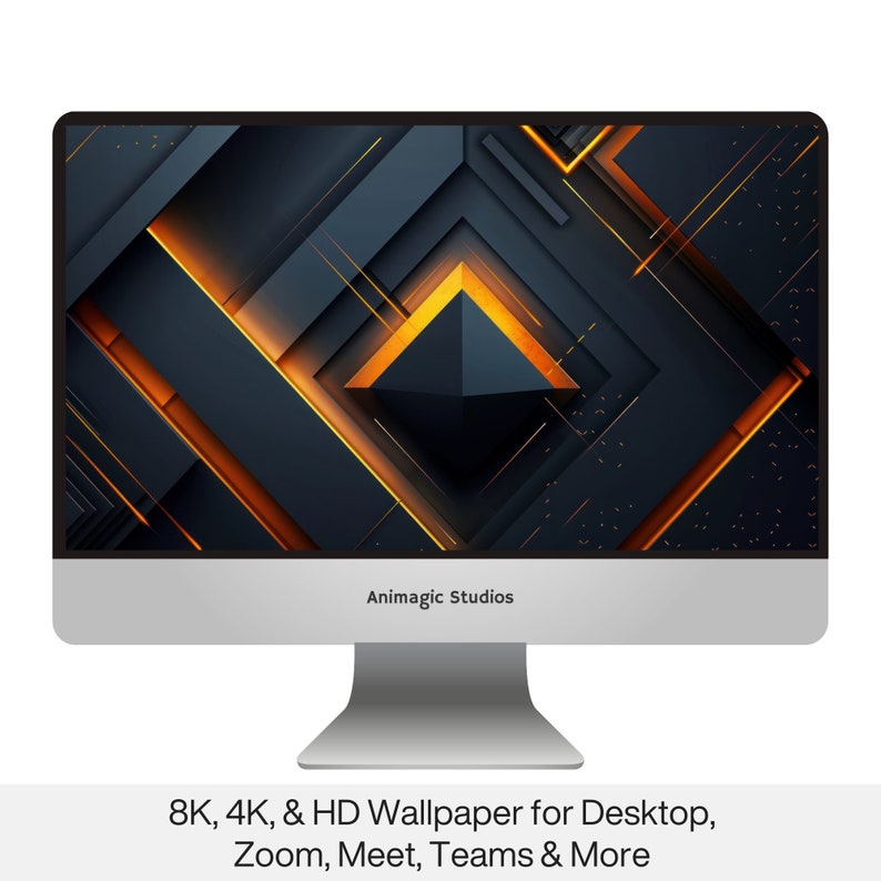 Geometric Desktop Wallpaper 8K Background 4K Wallpaper HD Wallpaper ...