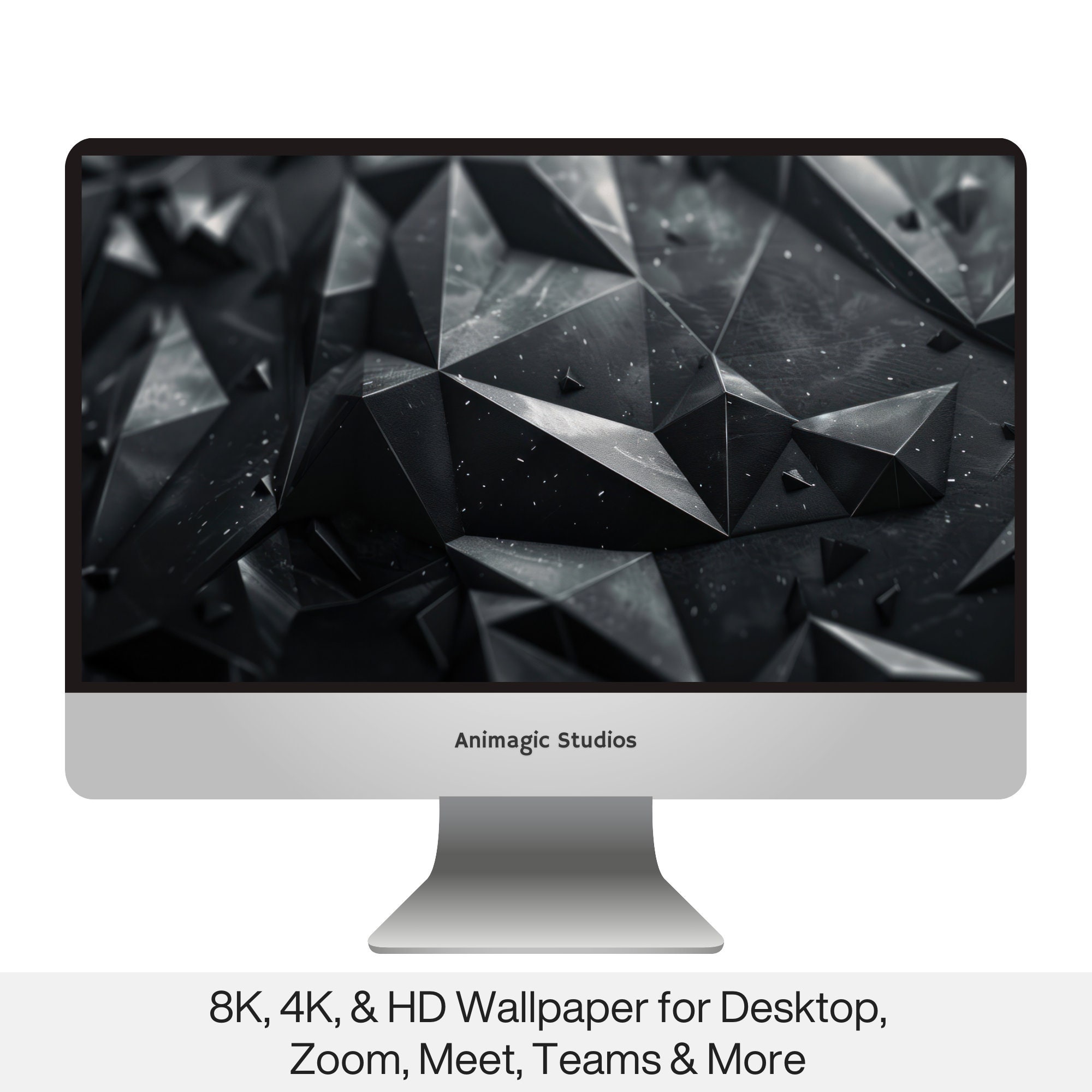 Geometric Desktop Wallpaper 8K Background 4K Wallpaper HD Wallpaper ...