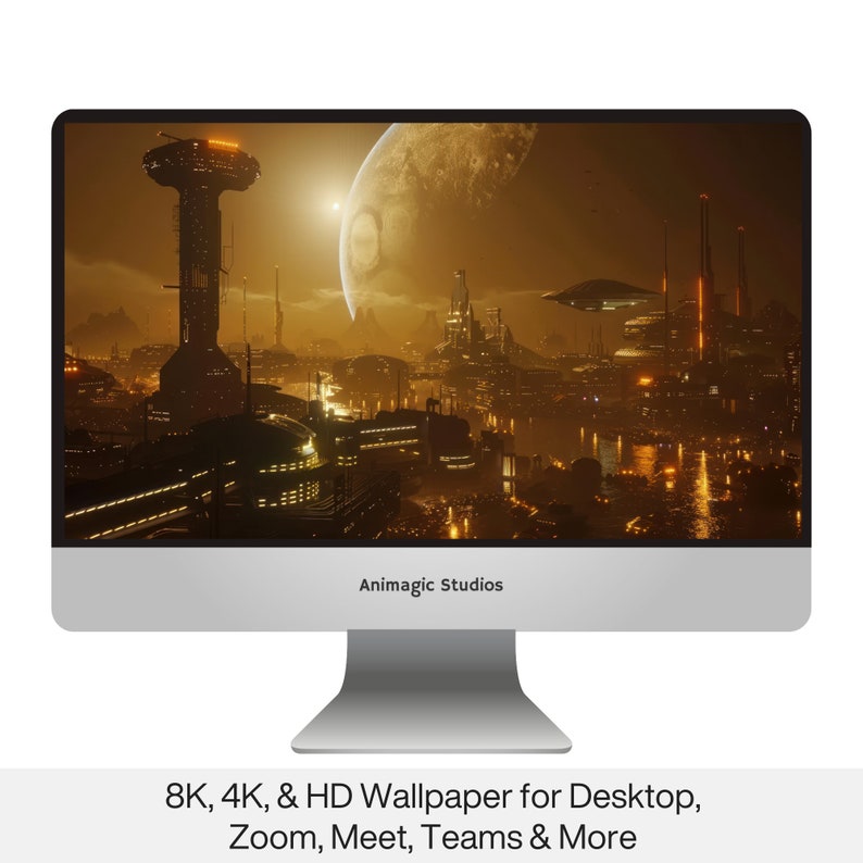 Sci-fi Desktop Wallpaper 8K Background 4K Wallpaper HD Wallpaper Zoom ...