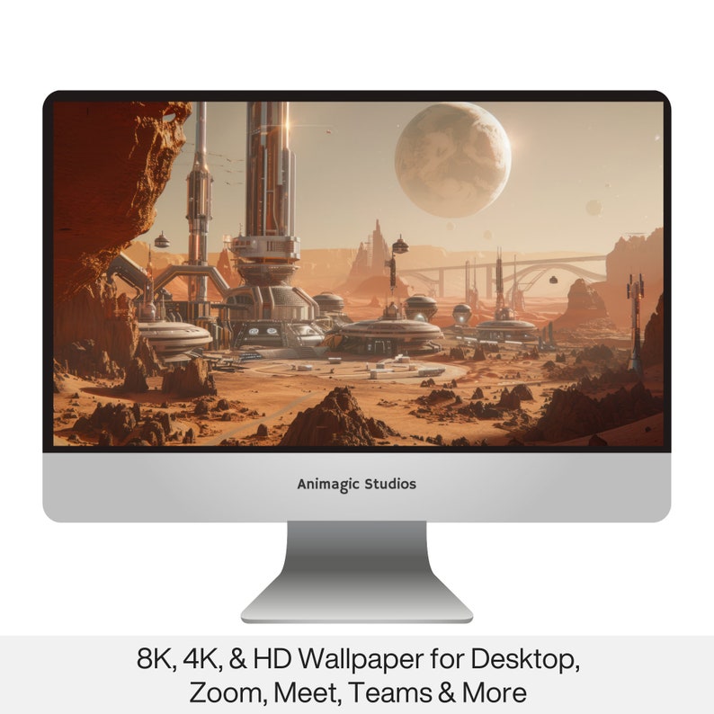 Sci-fi Desktop Wallpaper 8K Background 4K Wallpaper HD Wallpaper Zoom ...