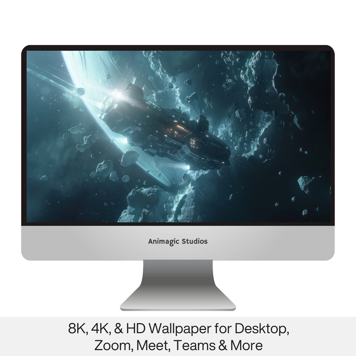 Spaceship Desktop Wallpaper 8K Background 4K Wallpaper HD Wallpaper ...