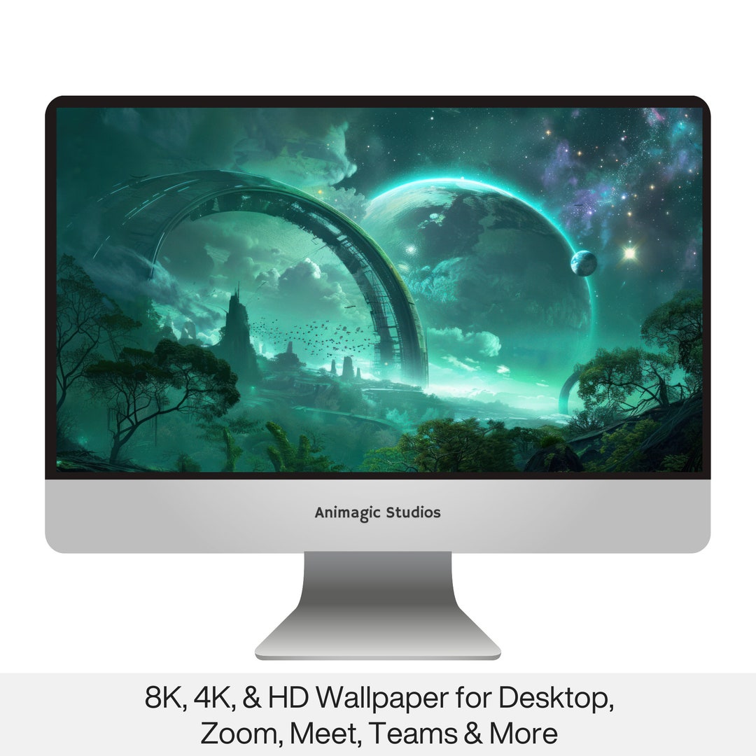 Sci-fi Desktop Wallpaper 8K Background 4K Wallpaper HD Wallpaper Zoom ...