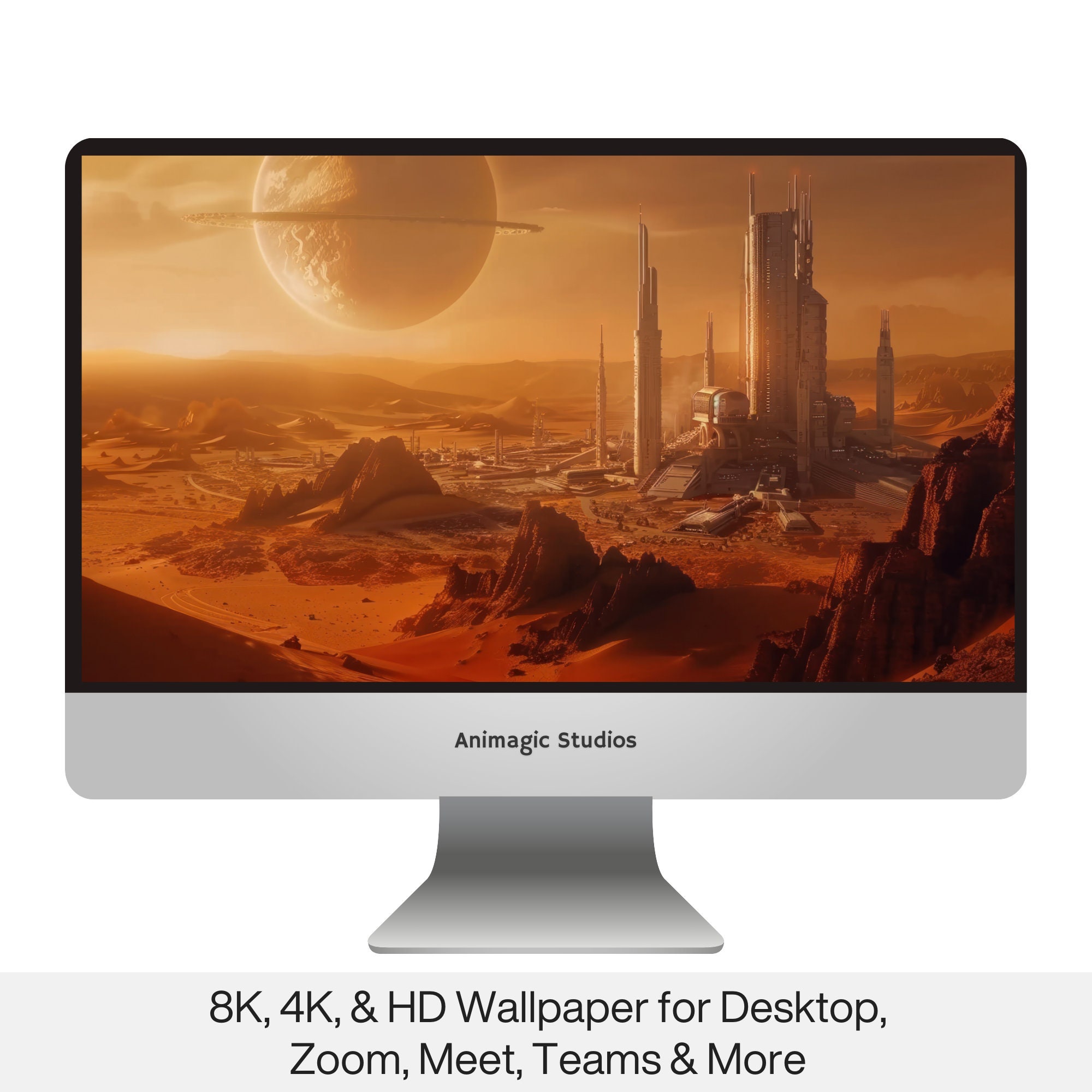 Sci-fi Desktop Wallpaper 8K Background 4K Wallpaper HD Wallpaper Zoom ...