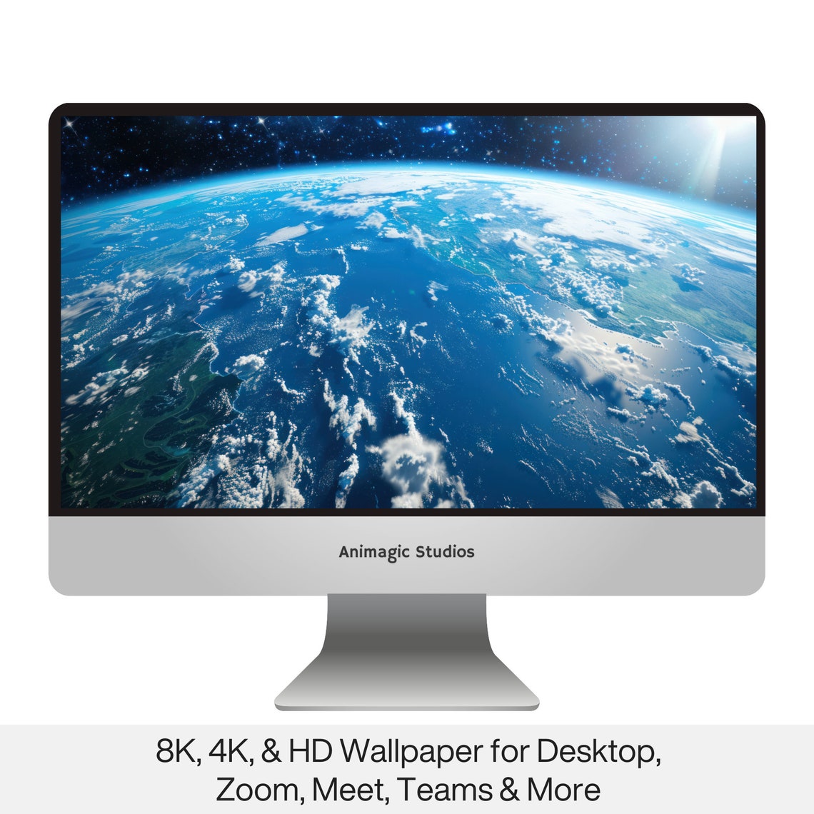 Earth Desktop Wallpaper 8K Background 4K Wallpaper HD Wallpaper Zoom ...