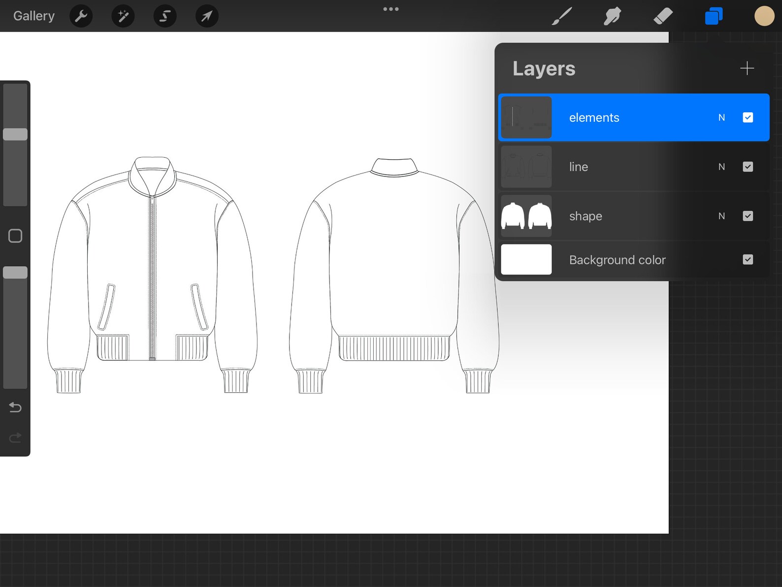 Tech Pack Bomber Jaket Streetwear Template Vector Tech Pack Illustrator ...