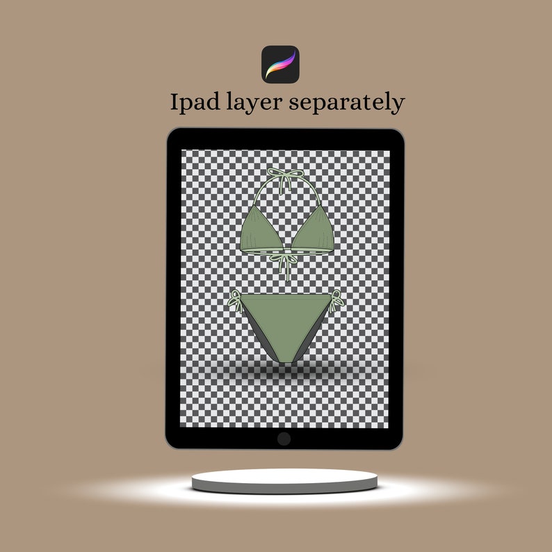 Bikini Swimsuit Tech Pack, Vector Template, Vector Tech Pack ...