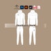 Tracksuit Tech Drawings, Vector Template, Vector Tech Pack Illustrator ...
